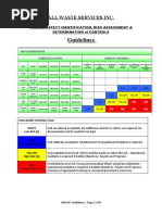 Guidelines For HIRARC | PDF | Risk | Hazards