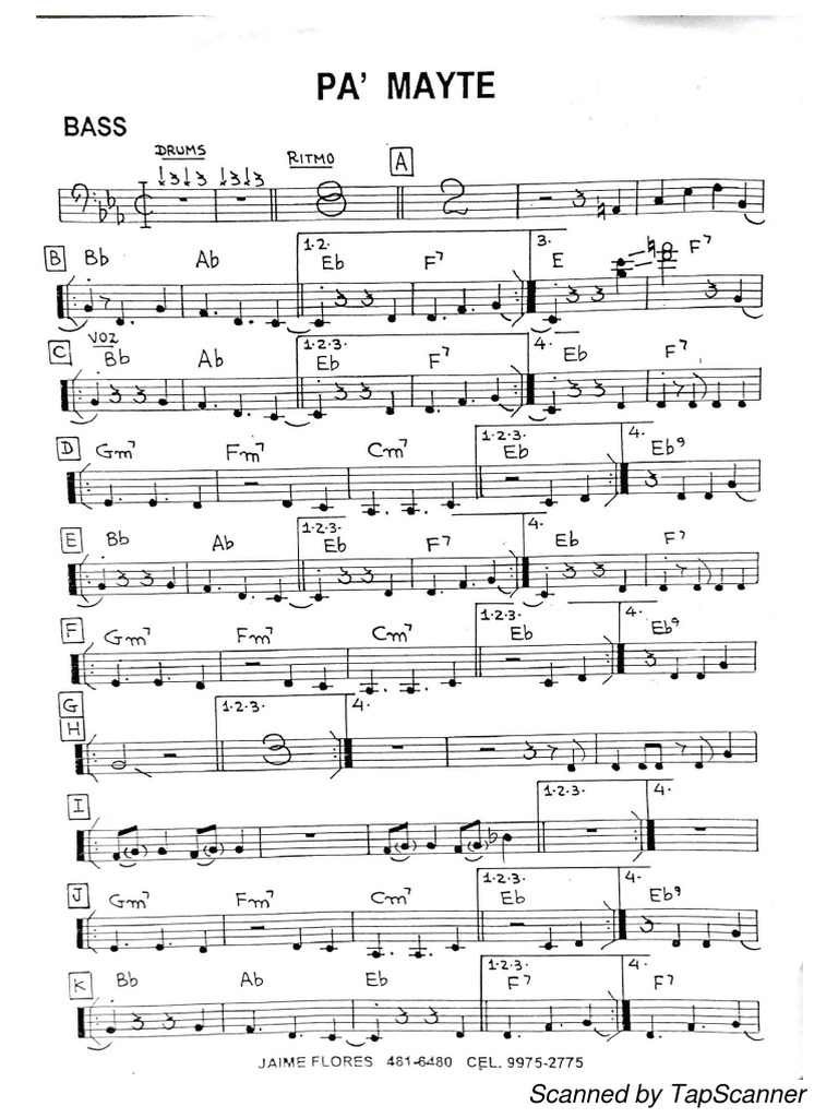 Pa Mayte.bass 081521 | PDF