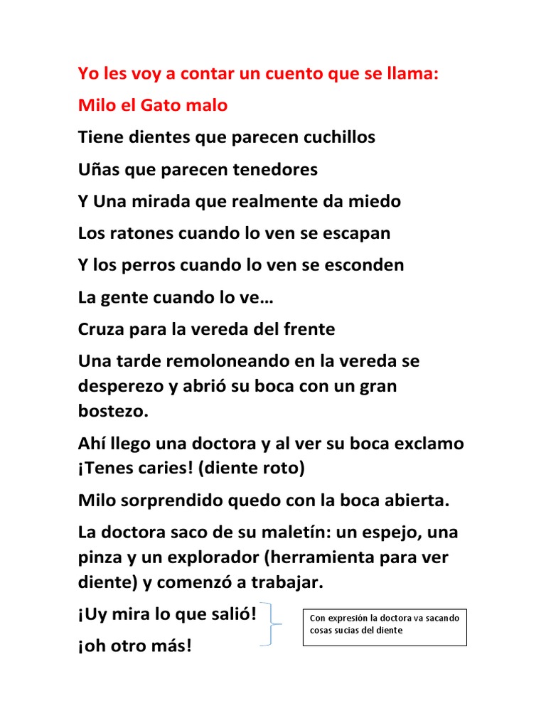 Milo El Gato Malo | PDF