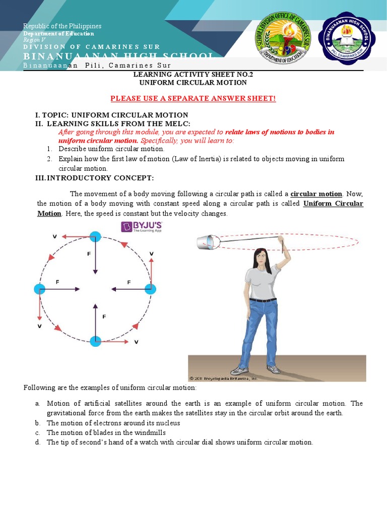 SCIENCE8Q1LAS3 | PDF | Newton's Laws Of Motion | Physical Sciences