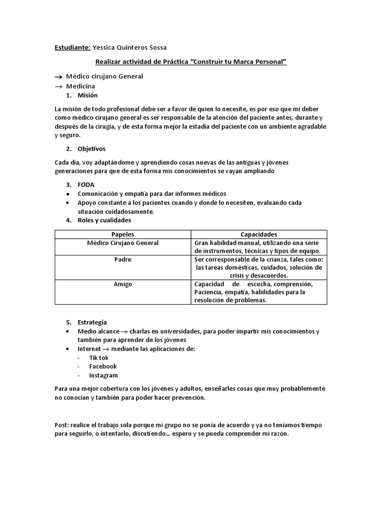 Realizar Actividad de Práctica | PDF