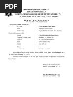 Contoh SK Surat Keputusan Tim Siaga Bencana Sekolah | PDF