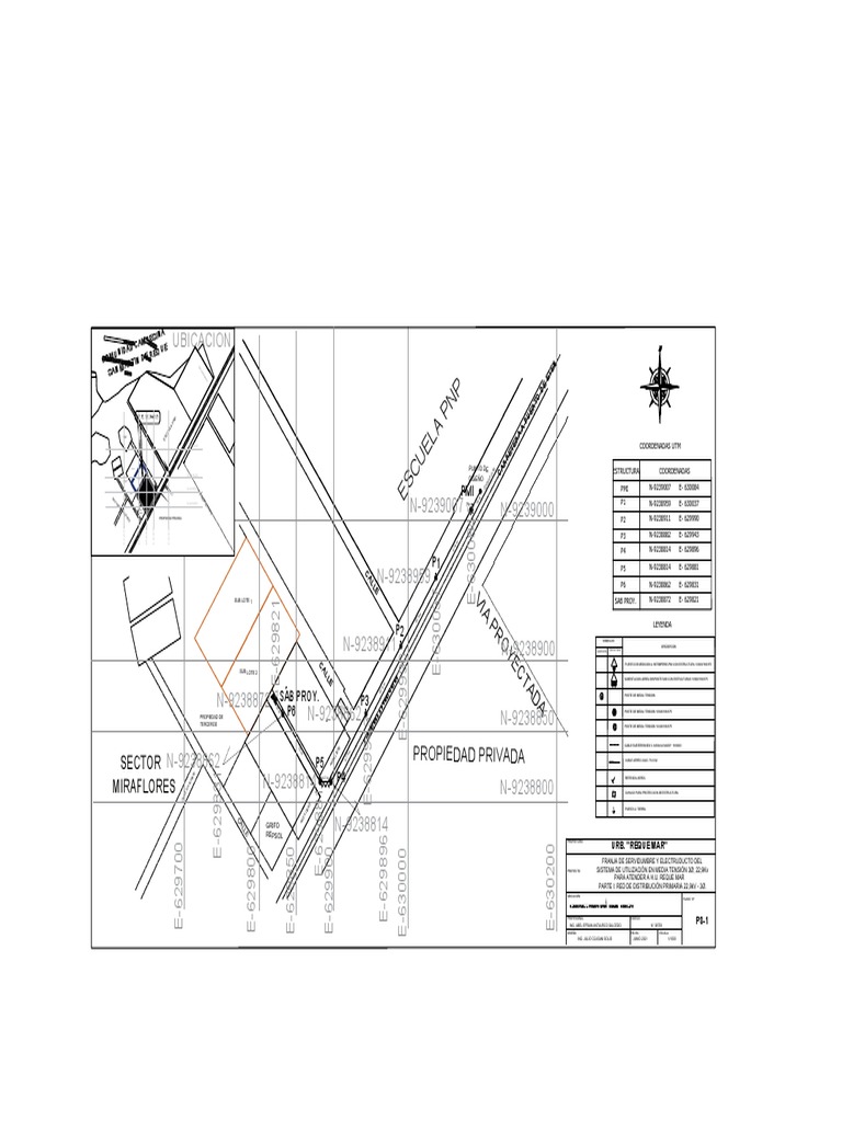 Plano Servidumbre | PDF