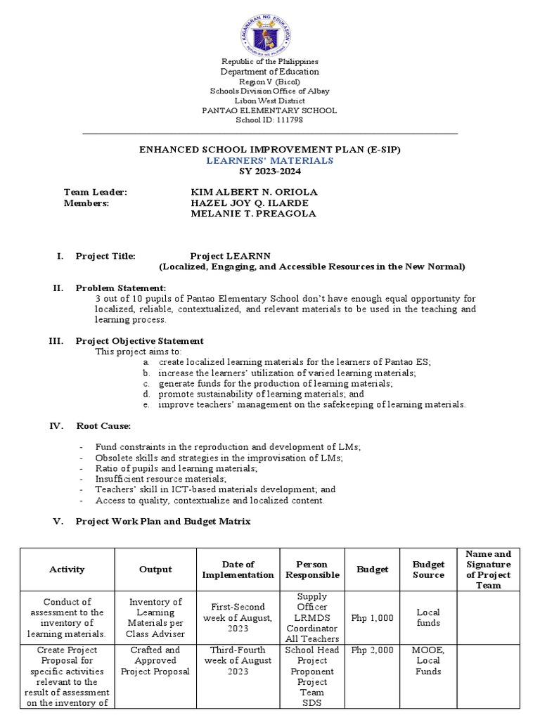 Project LEARNN: Increasing Access to Localized Learning Materials ...