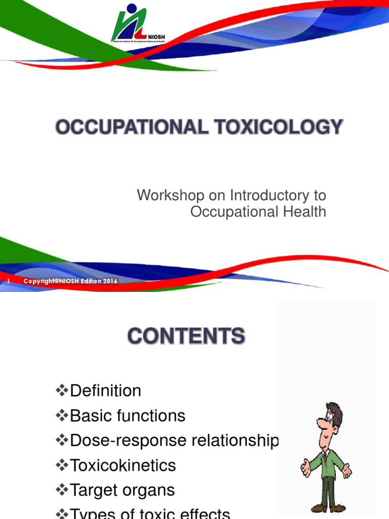 102-Occupational Toxicology | PDF | Toxicity | Toxicology
