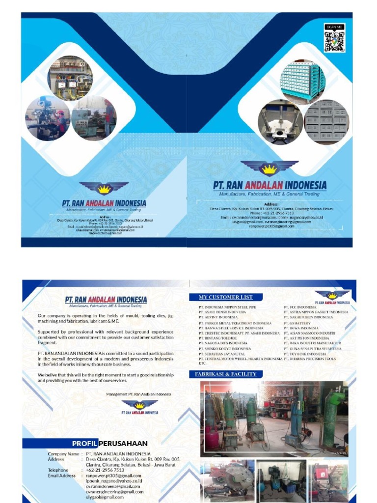 Company Profile PT RAN Andalan Indonesia | PDF
