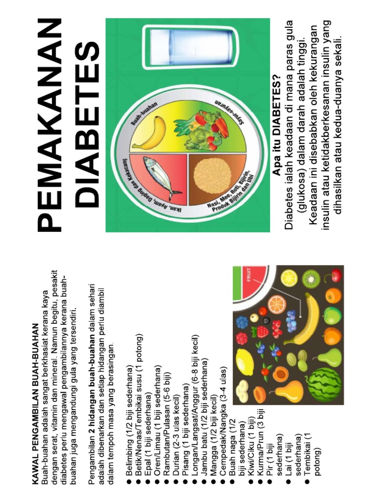 1 Flyer A4 Diet Diabetes | PDF