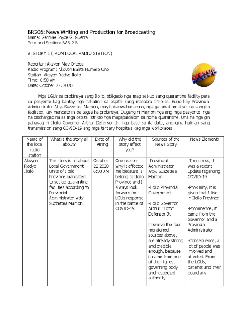 Guerra, Germae Joyce - Media Journal | PDF