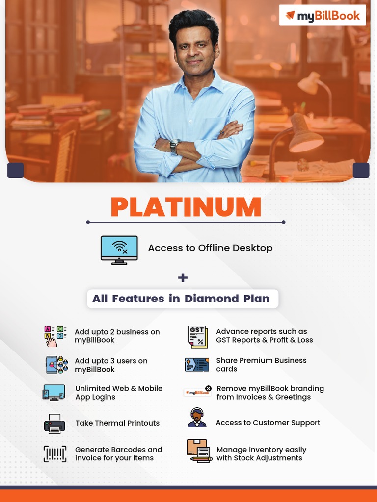 GST Billing and Inventory Software My Bill Book Platinum | PDF ...