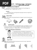 Grade 3 Activity Sheets Q1 Week 1 | PDF