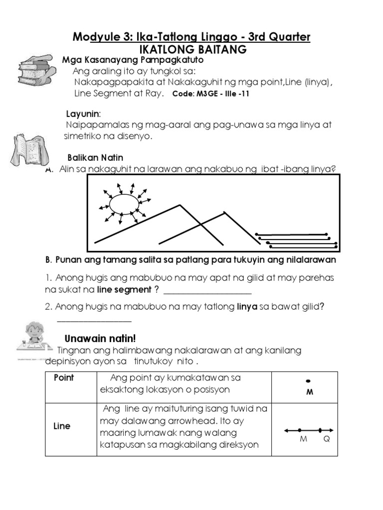 Math3 Q3 Module3 Week3 | PDF
