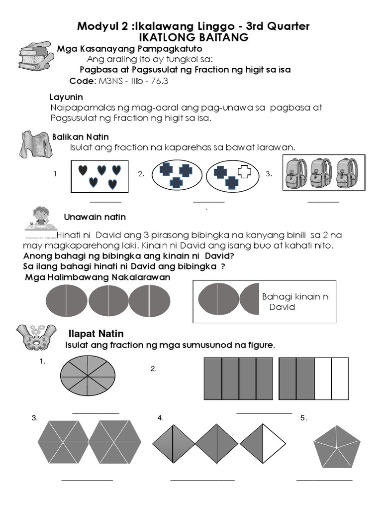 Math3 Q3 Module2 Week2 | PDF