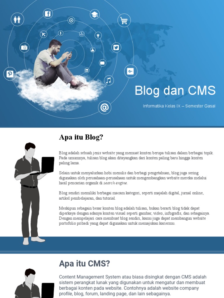 003 Tik - Cms Blogger | PDF