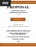 Contoh Usulan Musrenbang 2023-2025 | PDF