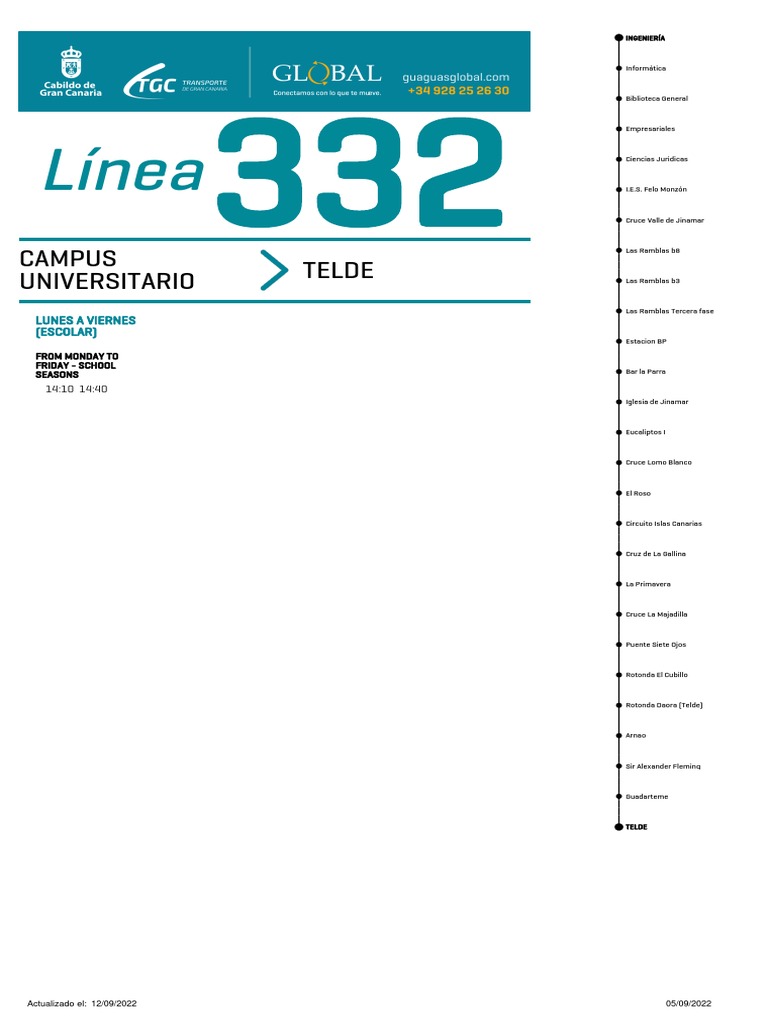 Linea 332 | PDF