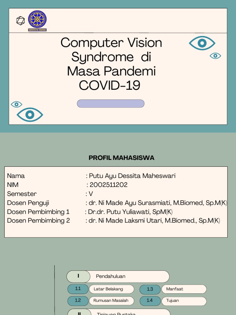 Computer Vision Syndrome | PDF