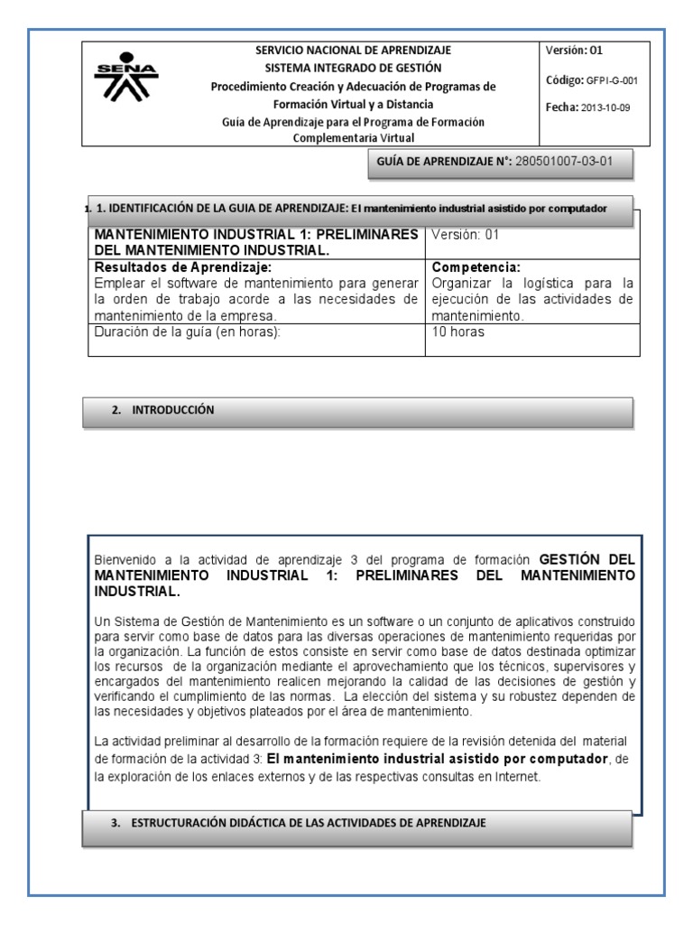 Guía de Aprendizaje AA3 | PDF | Programa de computadora | Programación