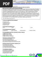 FEATURE WRITING (Filipino) | PDF