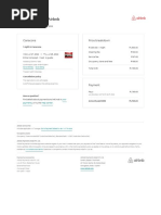 Your Receipt From Airbnb: Price Breakdown West Kelowna | PDF | Airbnb ...