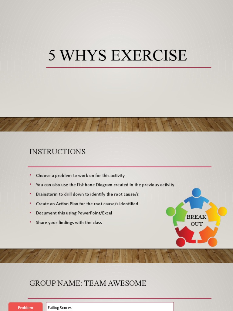 5 Whys Exercise Instructions | PDF | Computers