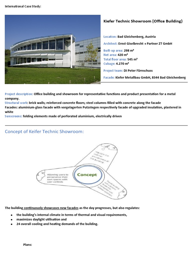 International Case Study FACADES | Download Free PDF | Building Insulation | Building Engineering