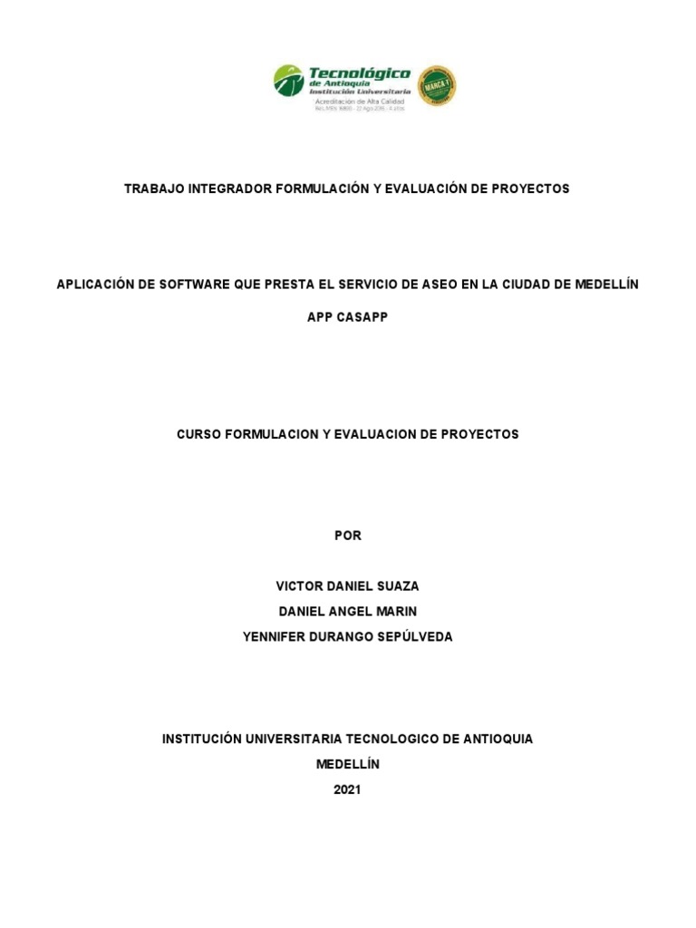Contenido Trabajo Integrador PARTE 1 | PDF | Aplicación movil ...