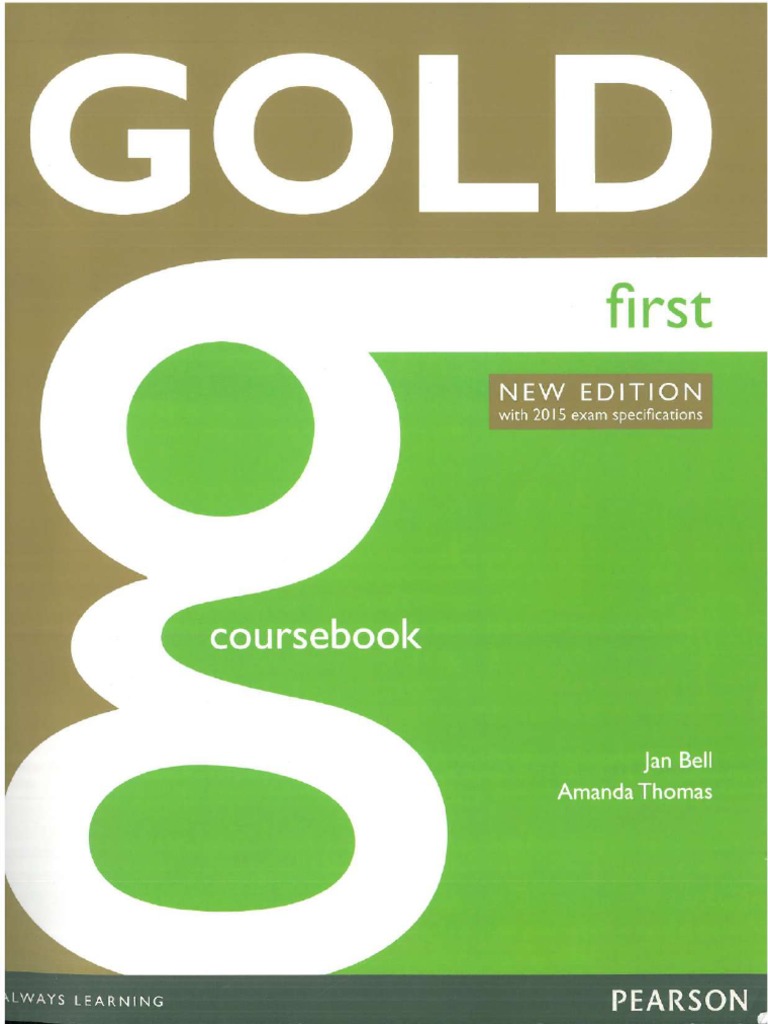 Gold First Student's Book 2015 | PDF