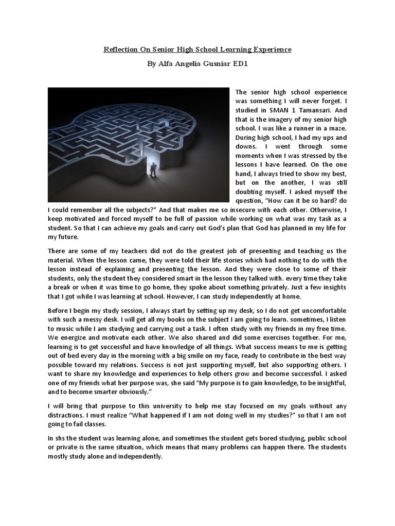 Imagery Senior High School | PDF | Cognitive Science | Behavior Modification