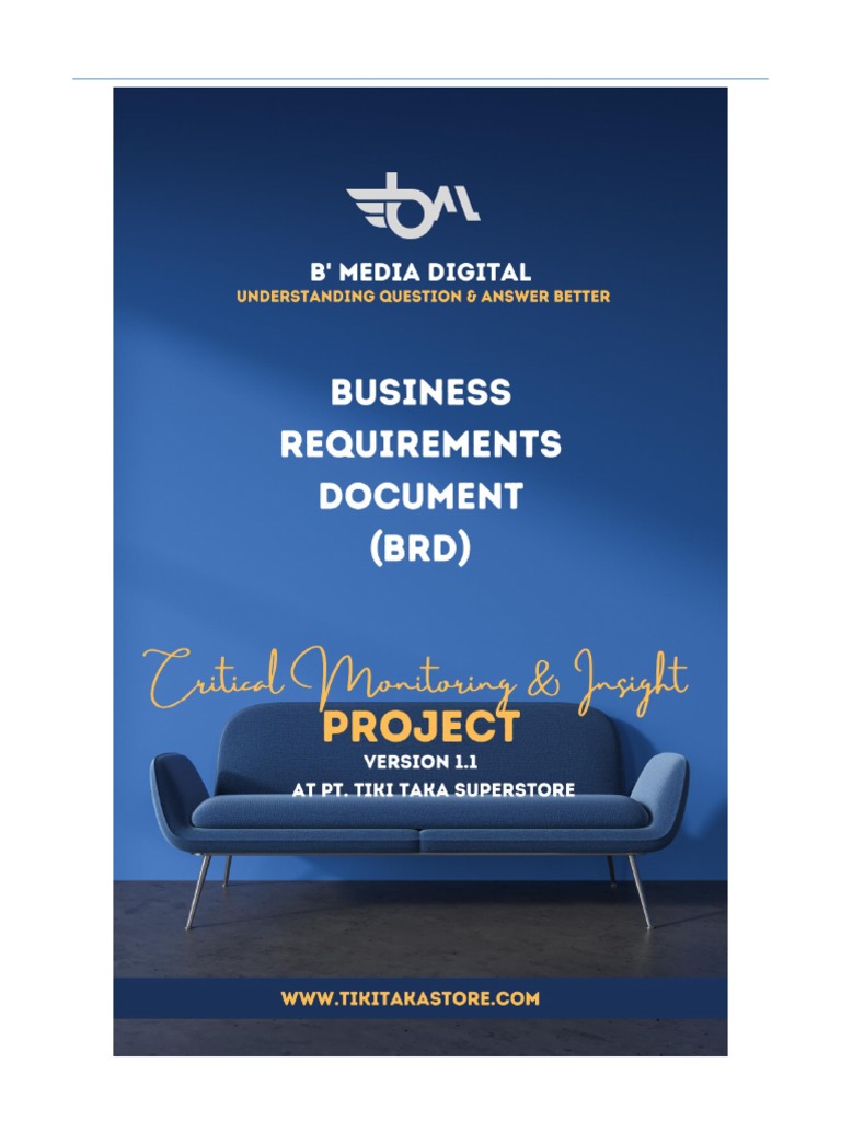 BRD (Gold Challenge) - BIA Ibrahim Nanda D - Ibrahim Nanda Darmawan | PDF