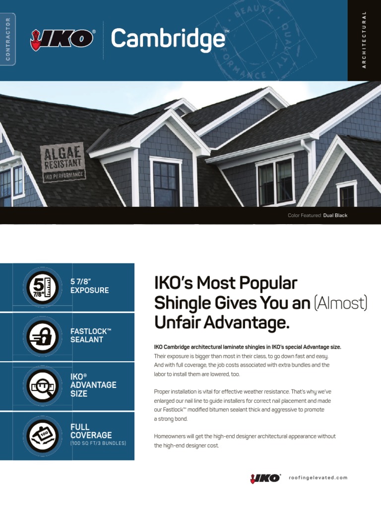 Osur IKO Cambridge 30 #1 | PDF | Building Engineering