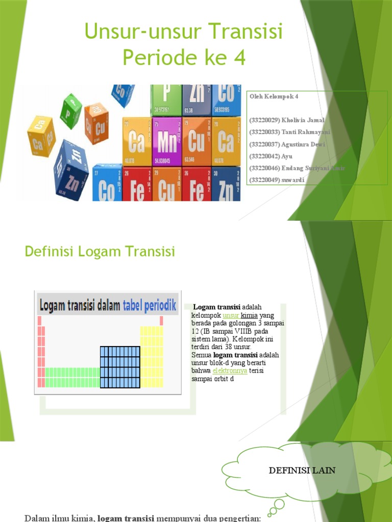 Logam Transisi | PDF