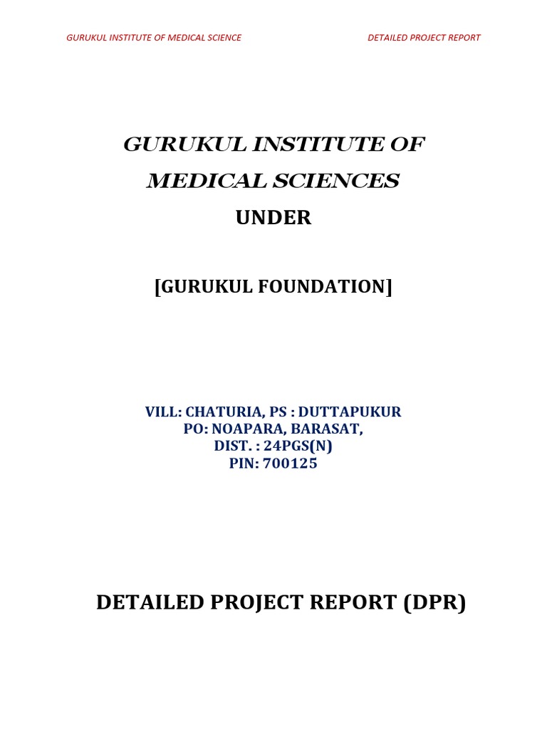 Gurukul Institute of Medical Science DPR | PDF | Nursing | Pharmacy