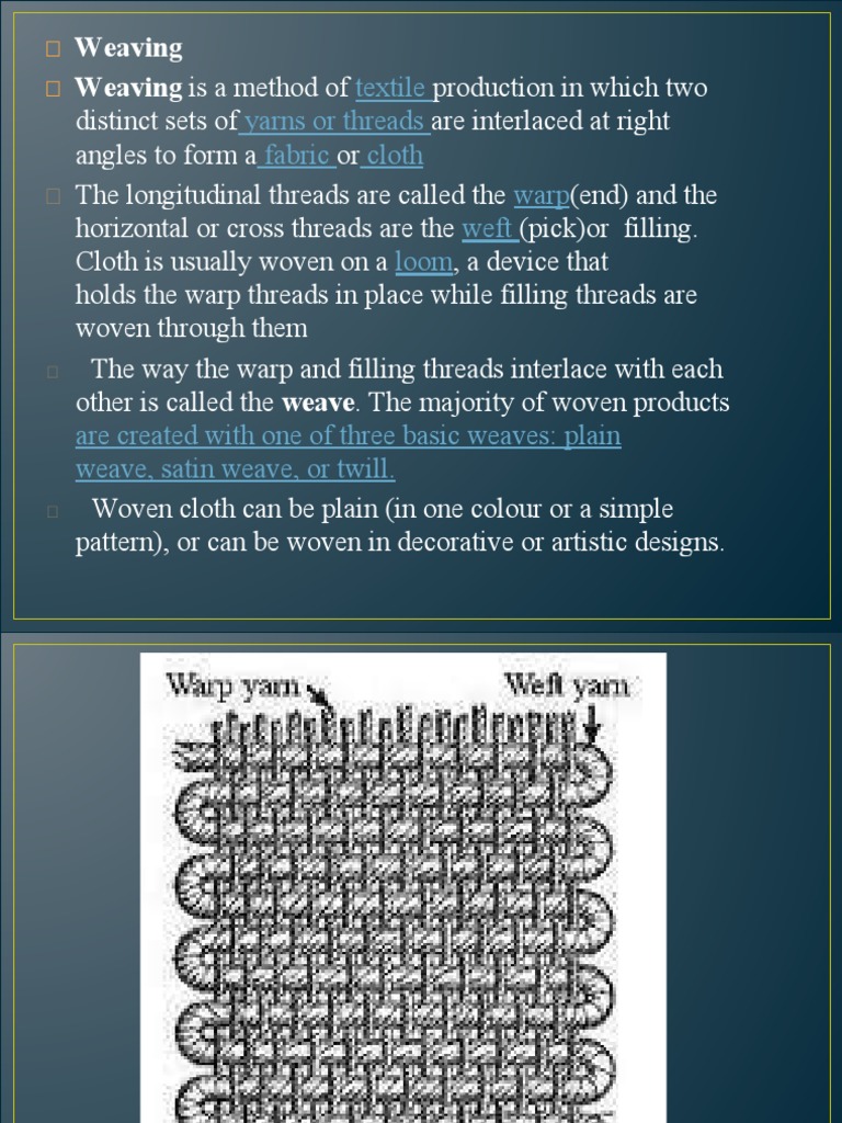 Loom | PDF | Loom | Weaving