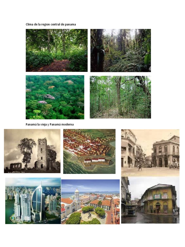 Clima de La Region Central de Panama | PDF