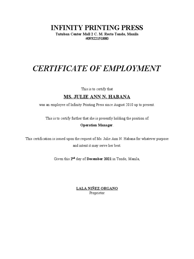 Infinity Printing Press | PDF