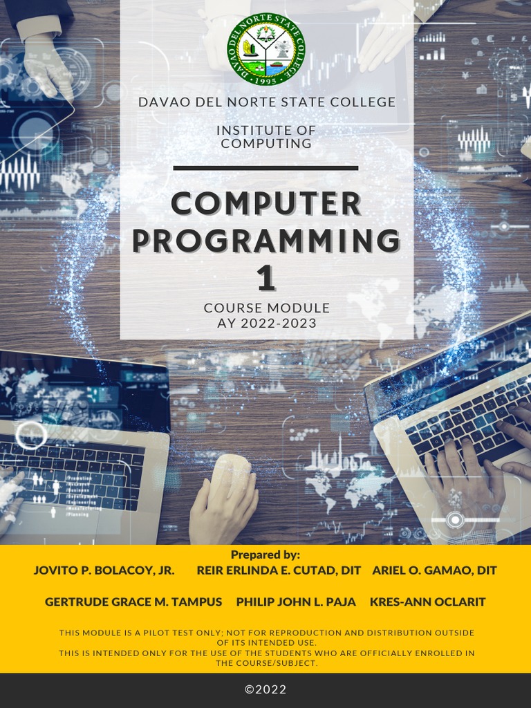 IT-112-Module-1-SY-2022-2023 | PDF | Java Virtual Machine | Java (Software Platform)