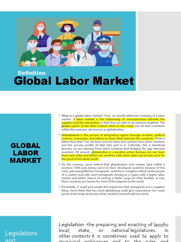 Lesson 4 5global Labor Market | PDF | Refugee | Immigration