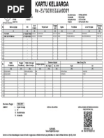 Blanko KK Kosong ASLI | PDF