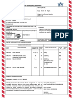 Iata Declaration Form Template Multimodal 2025 | PDF | Dangerous Goods ...