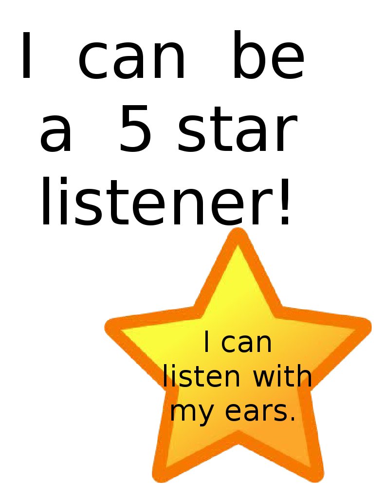 5 Star Listener Poster | PDF