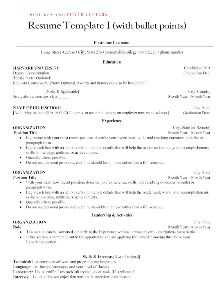 CV Ats Template Word | PDF