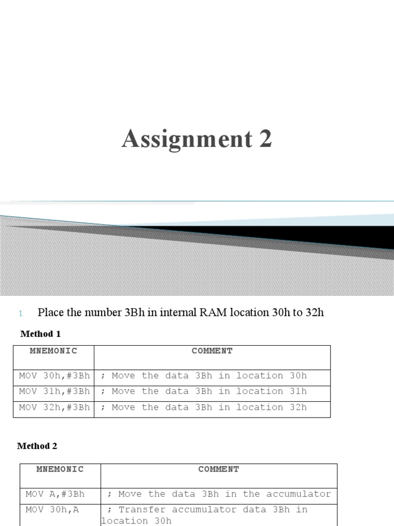 Assignment 2 Pdf Random Access Memory Pointer Computer Programming