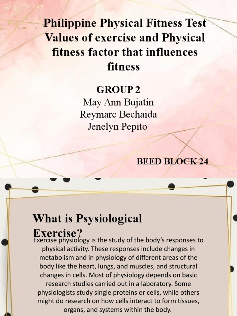 Philippine-Physical Fitness | PDF | Aerobic Exercise | Physical Fitness