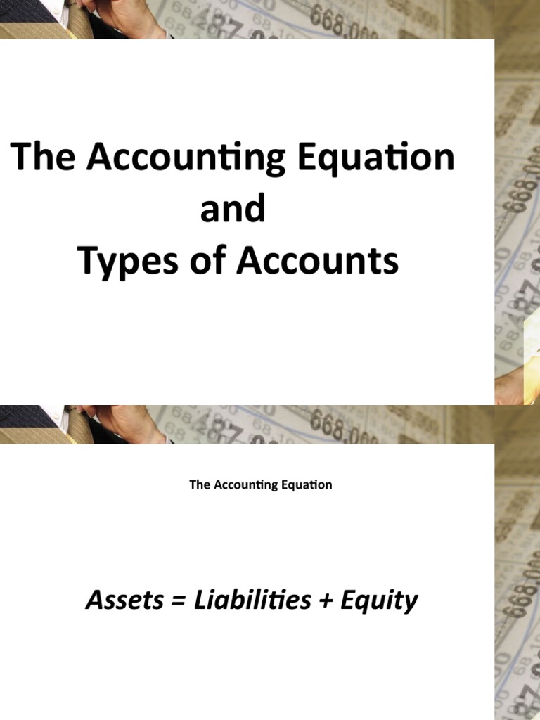 Chapter 3_the Accounting Equation Final | PDF | Debits And Credits ...