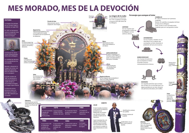 Infografía Mes Morado - Claudia Grandez