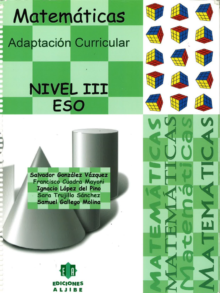 Acs Matematicas III Ed Aljibe | PDF