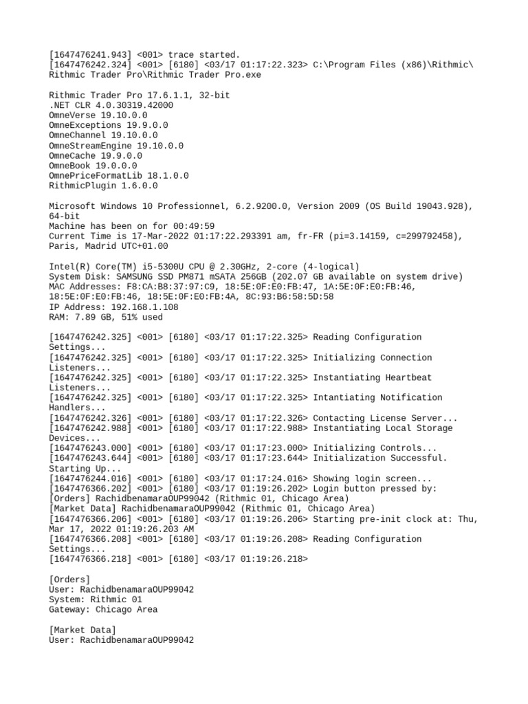 Rithmic Trader Pro - Cur | PDF | Public Key Certificate | Microsoft Windows