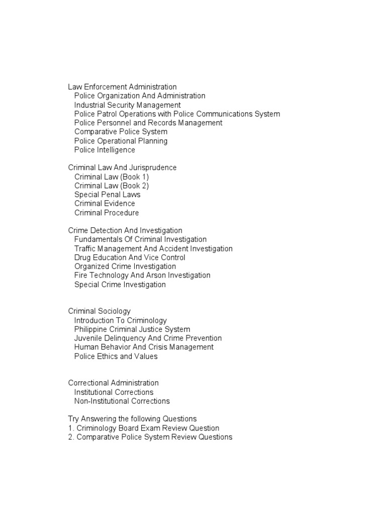 Reviewer Topics PDF