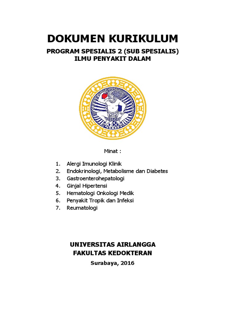 Kurikulum-Sp2-IPD-2016-full-1 UNAIR | PDF
