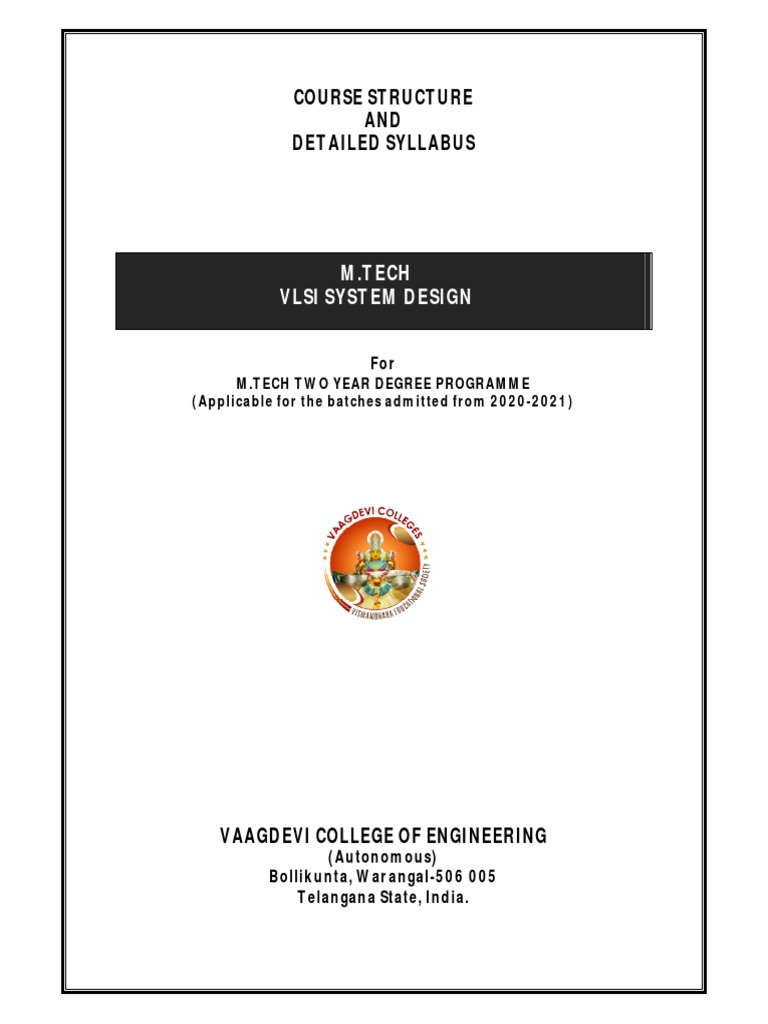 M.tech Ece Vlsi System Design 1 | Download Free PDF | Mosfet | Logic Gate
